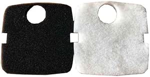 Amazon.com: Jecod Jebao CF-45U PRESSURIZED Pond Filter Sponge Foams ...