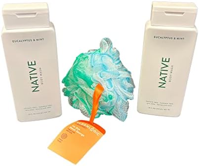 Amazon.com : Native Classic Scent Body Wash for Men Bundle (Eucalyptus ...