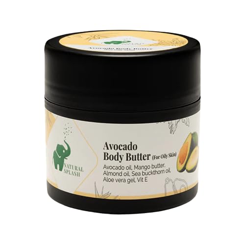 Buy Natural Splash Body Butter for Oily Skin & Glowing Skin with Mango ...