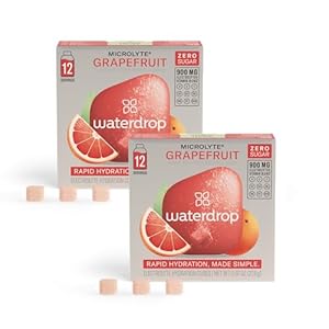 Amazon.com: Waterdrop Microlyte Hydration Cubes, Grapefruit Flavored ...