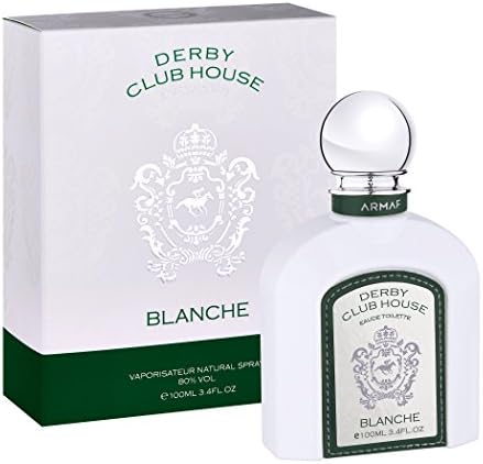Amazon.com : Armaf Derby Club House Blanche EDT Spray Men 3.4 oz ...