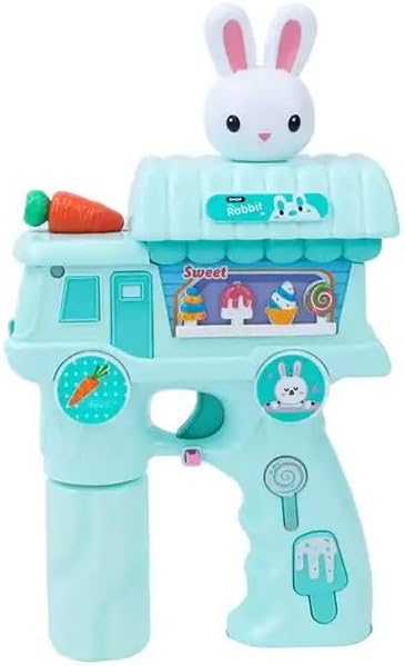 Buy Skygenix Blue RABIT Electric Bubbles Maker Gun Rechargeable Machine ...