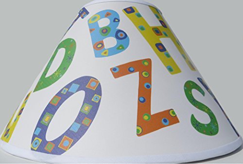 Amazon.com : ABC Lamp Shade ABC Nursery Lamp Shade : Baby