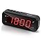 Amazon.com: Timegyro Small Digital Clock Battery Operated, LED Travel ...
