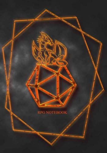 RPG Notebook: Blank Quad Ruled Graph Paper for Role Playing Games ...