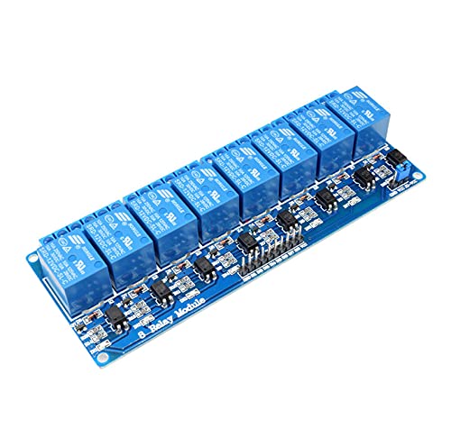 xcluma DC 12V 8 channel relay module with optocoupler : Amazon.in ...