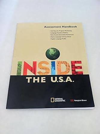 Inside the U.S.A. Assessment Handbook: The Hampton-Brown Company ...
