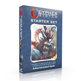 Monte Cook Games Cypher System Starter Set - RPG Tabletop Board Game ...