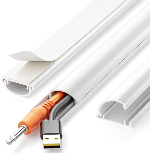 Amazon.com: Delamu 42.5in Self-Adhesive Cable Hider Kit - 3 x 14.2in ...