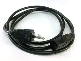 Amazon.com: LONGWELL E55349 Power Cable 10AMP 125V Black 6FT : Electronics