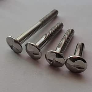 Amazon.com: M6 One Way Screws Round Head Unidirectional S-Type Slot ...