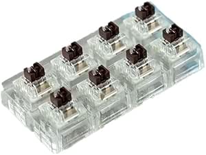 Customizable Hot-Swappable Mechanical Keyboard Switches (Brown ...