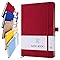 A5 Notebook, PU Leather Journal Notepad for Office School Home Business ...