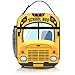 Amazon.com: Kids School Bus Insulated Lunch Bag Cartoon Yellow Bus ...
