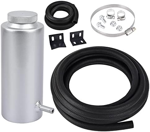 Amazon.com: EVIL ENERGY 800ML Coolant Overflow Tank Silver Bundle with ...