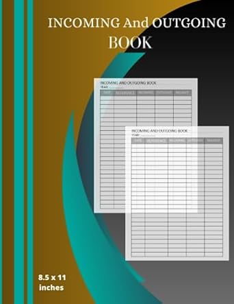 Incoming And Outgoing Book: Simple Income & Expenditure Ledger | Ideal ...