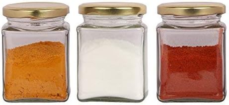 Buy Pure Source India Glass jar Container, Food Safe, Airtight, BPA ...