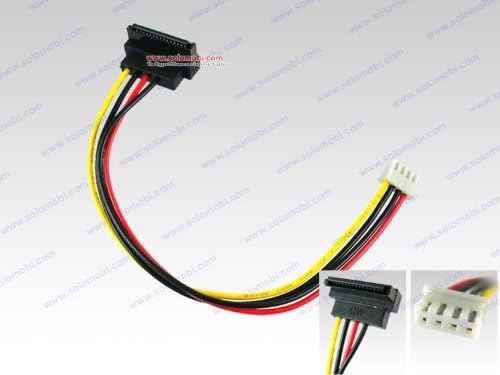 Amazon.com: HP 465660-001 SATA DVD drive power converter cable - 4-pin ...