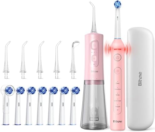 Amazon.com: Bitvae Cordless Water Dental Flosser & R2 Rotating Electric ...