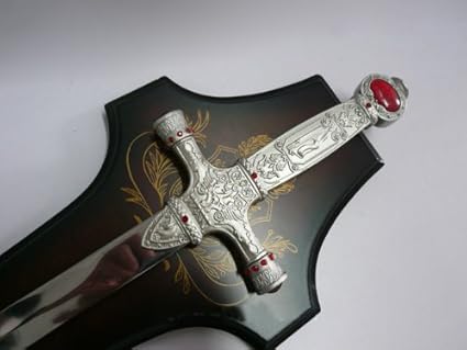 Amazon.com : S0141 Movie Harry Potter Gryffindor Sword RED Ruby Handle ...