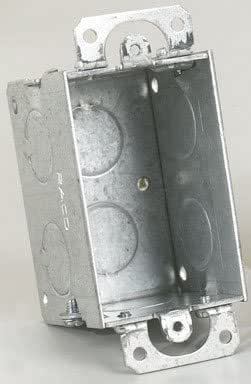 Hubbell Raco 420 Single Gang Switch Box With Ears - Amazon.com