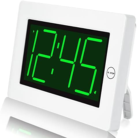 Amazon.com: Timegyro Digital Wall Clock Battery Operated with LED ...