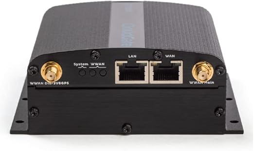 Amazon.com: Option CloudGate LTE WW (Rev 4) with Active GPS with AC Power Supply and 2 Antennas ...