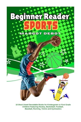 Audiobook Beginner Reader Sports : 10 Short Vowel Decodable Books for ...