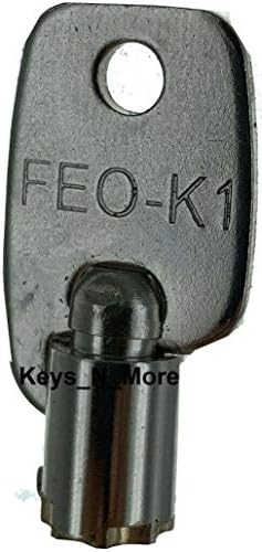 FEO-K1 / FE0-K1 Elevator Key Blank Fire Service Keys - 1 Key - Amazon.com