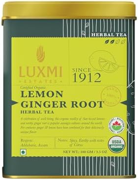 Amazon.com : Frontier Co-op Lemon Ginger Herbal Tea 1lb : Herbal ...