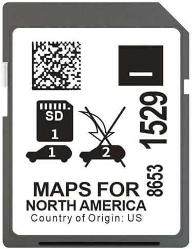 Amazon.com: Latest Version 8653 1529 Navigation SD Card Compatible with ...