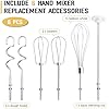 Amazon.com: Hand Mixer Beater, Whisk, Dough Hook and Blending Rod for ...