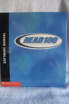 READ 180 Software Manual: Inc. Scholastic: 9780439576628: Amazon.com: Books