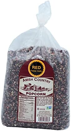 Amazon.com: Amish Country Popcorn | 6 lbs Bag | Red Popcorn Kernels ...