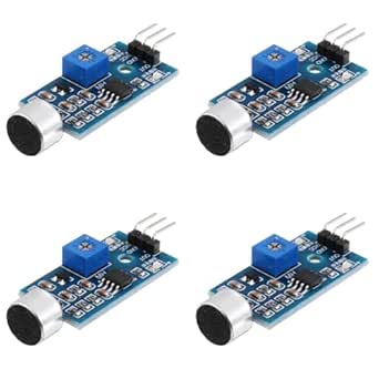 (4 pc) Pro3D Microphone Sound Sensor Module Voice Sensor High ...