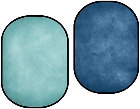 Amazon.com : Kate Collapsible Backdrop Pop Up Photo Backdrops Blue ...