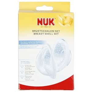 NUK Breast Shell Set (White) : Amazon.in: Baby Products