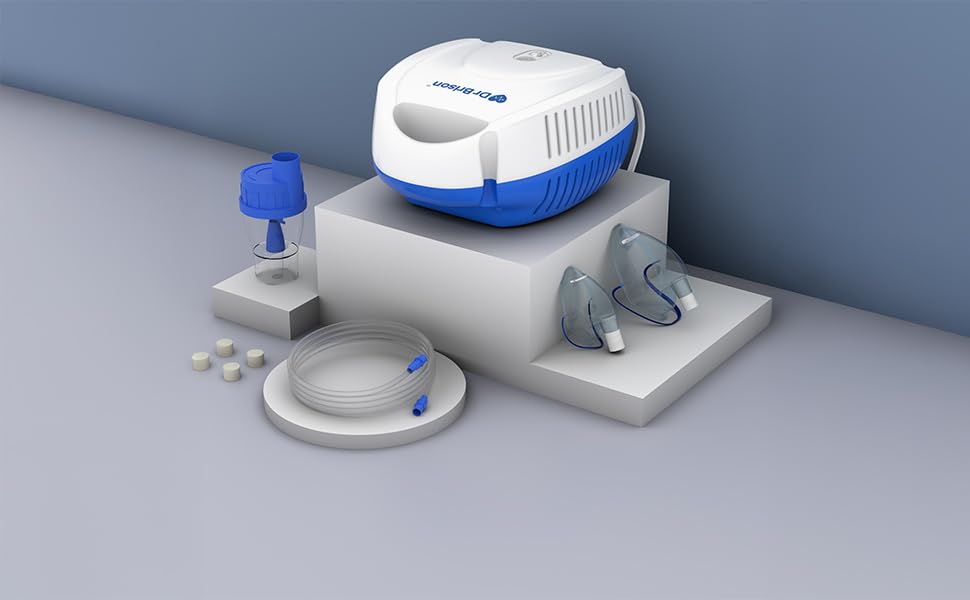Ultra-Compact Nebulizer Machine for Adults & Kids | Low Noise, Portable ...