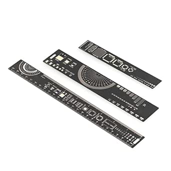 Amazon.com: Hyuduo Package PCB Ruler, Scale Ruler Multi Functional ...