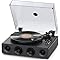 Amazon.com: 1 by ONE High Fidelity Belt Drive Turntable with Built-in ...