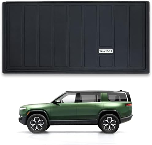 Amazon.com: WAYIDSS Cargo Liner for 2022 2023 2024 Rivian R1S, TPE All ...