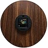 Amazon.com: Topkey 12 Inch Luminous Wall Clock Silent Wooden Design ...