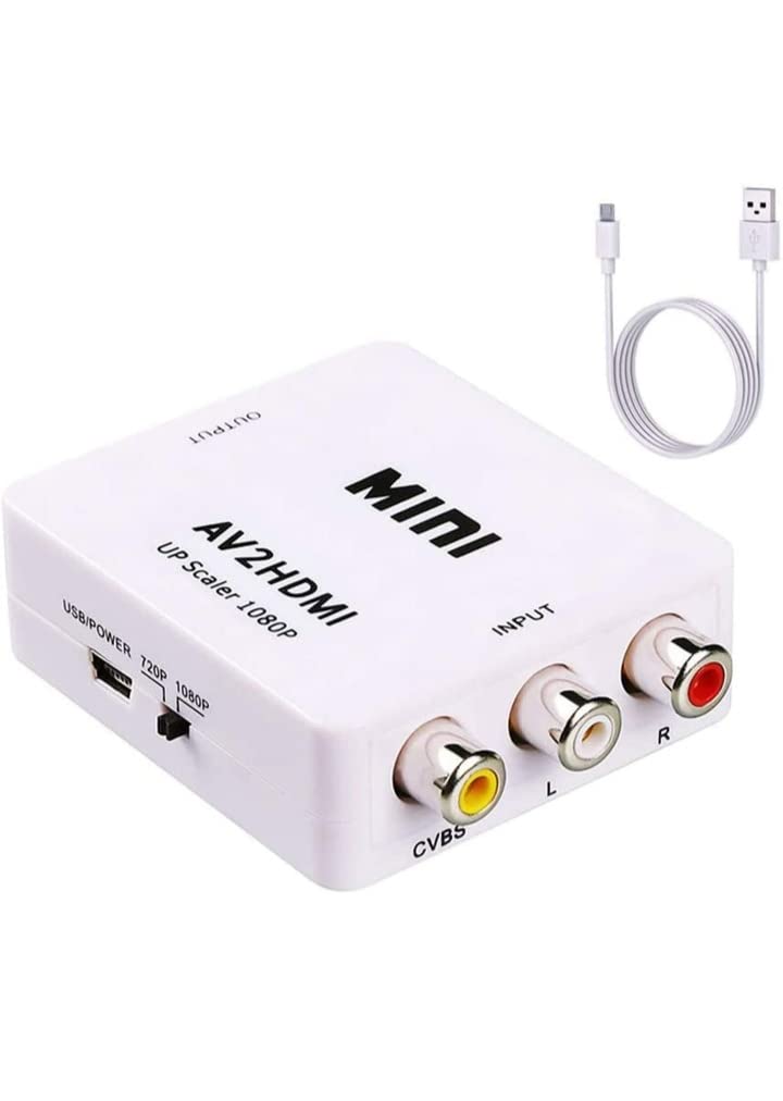 Buy Alive Electronics. Mini Composite AV RCA to HDMI Video Converter ...