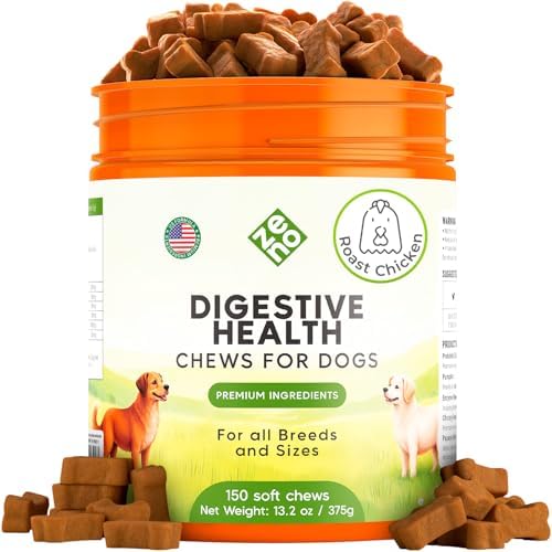 Amazon.com : ZENO Probiotics for Dogs Chews 150Pcs - Digestive, Gut ...