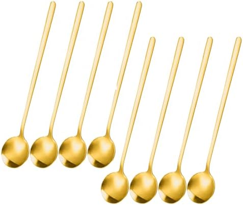 Amazon.com: GUGUMO 8 Pcs Coffee Spoons, 6.69" Stainless Steel Espresso ...