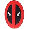 Amazon.com: Marvel Deadpool Mask Round Metal Sign - Fun Deadpool Wall ...