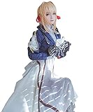 ・ブランド:milky time・製造元:milky time・泣けると話題の新作映画！ヴァイオレット・エヴァーガーデンより可憐な主人公のコスチューム衣装です・【Mサイズ】肩幅39cm バスト82-88cm ウエスト66-72cm・【セット...