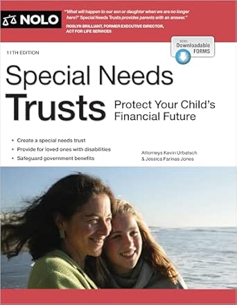 Special Needs Trusts: Protect Your Child's Financial Future: Urbatsch ...