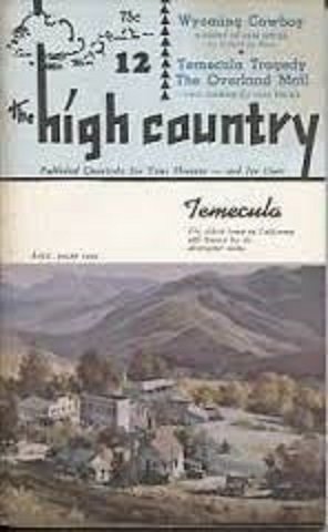 The High Country Magazine No. 12 Spring 1970: Tom Hudson: Amazon.com: Books