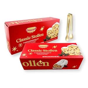 Amazon.com: Kuchenmeister Classic Christmas Stollen 26.4 oz. (1 lb 10.4 ...